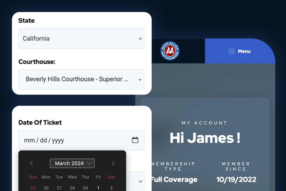 Auto Allies | Traffic Ticket Protection for $1 A Day.